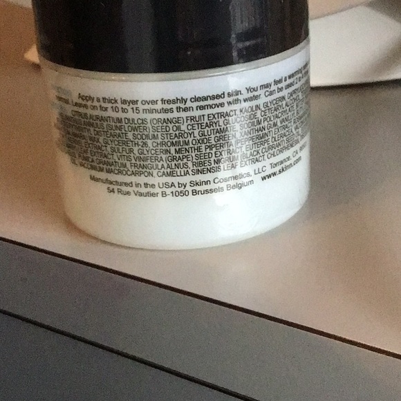 SKINN | Skincare | New Sealed Skinn Deep Pore Cleansing Mask By Dimitri ...